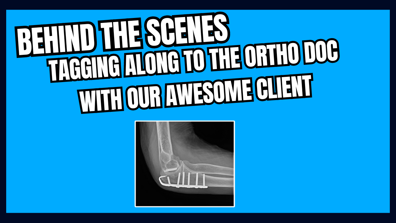 Behind The Scenes: Tagging Along to The Ortho Doc With Our Awesome ...